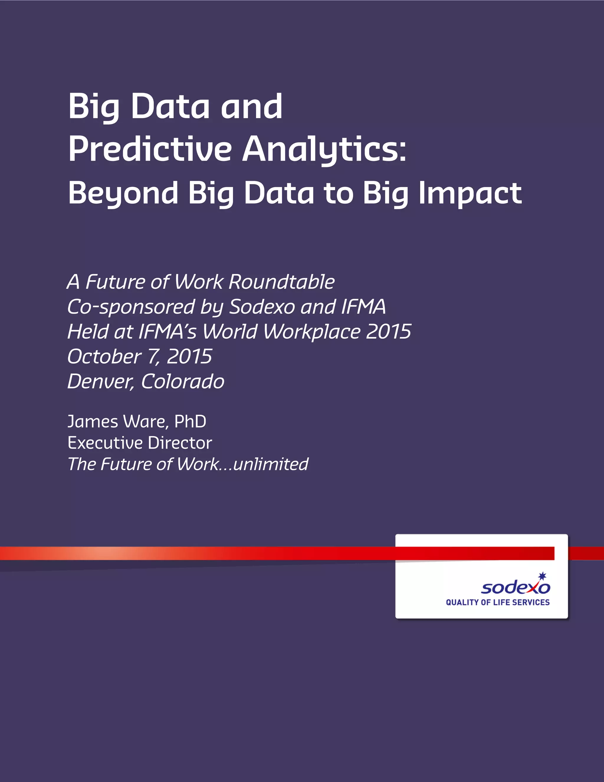 Big Data and Predictive Analytics | PDF
