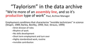 Big data and the question of objectivity | PPT