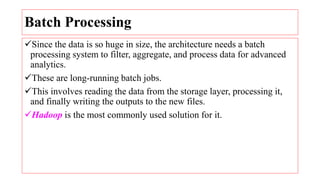 Big data architecture | PPTX