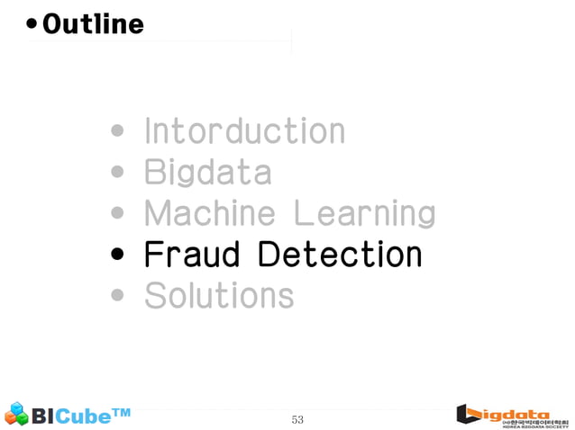 Bigdata based fraud detection | PPT
