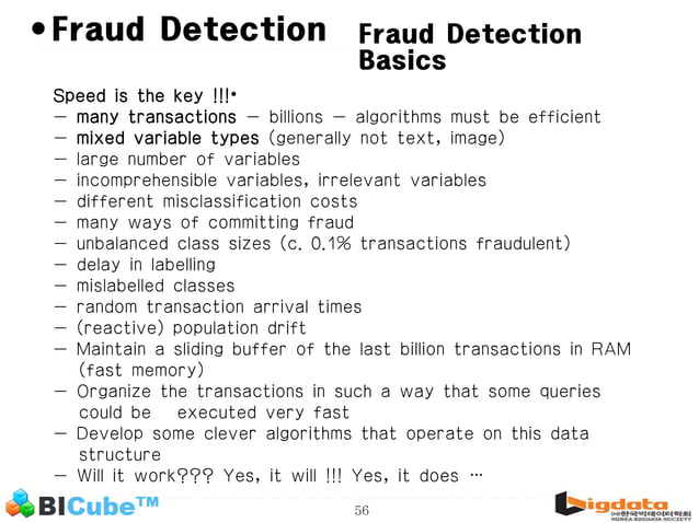 Bigdata based fraud detection | PPT