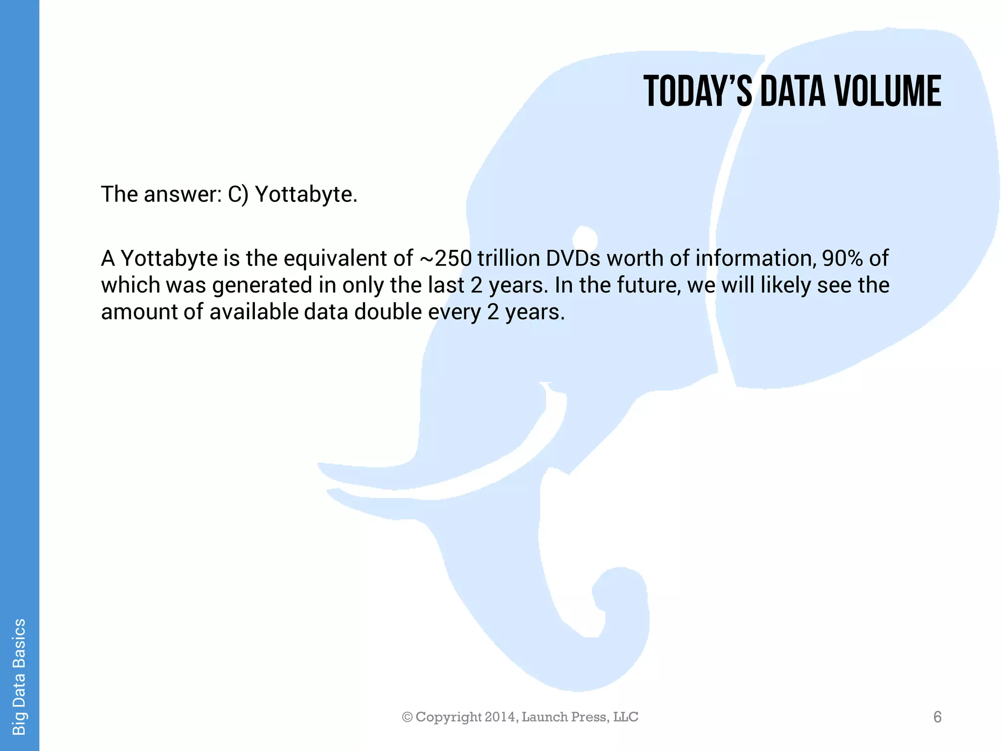 Big data basics | PPT