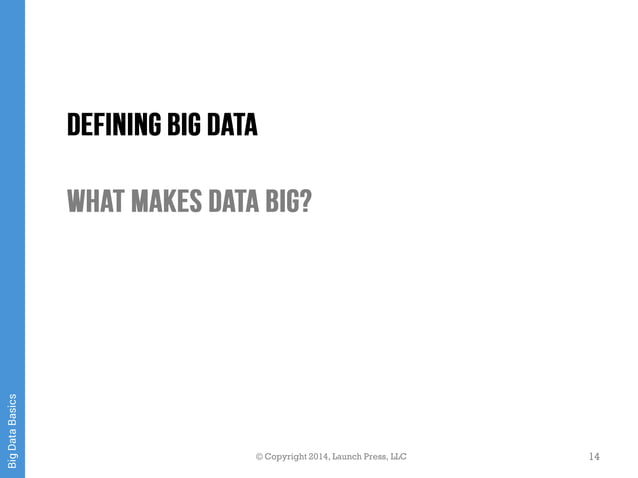 Big data basics | PPT