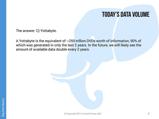 Big data basics | PPT