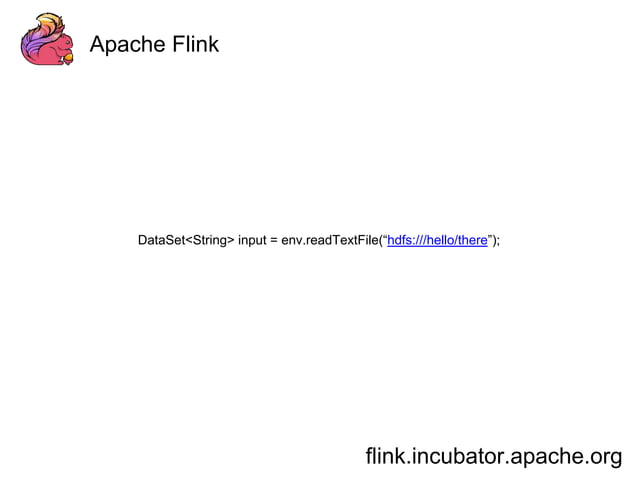Apache Flink Hands-On | PPT