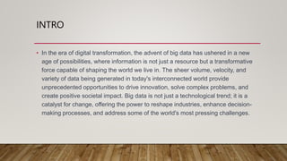 The imact of data:power to change the world. | PPTX