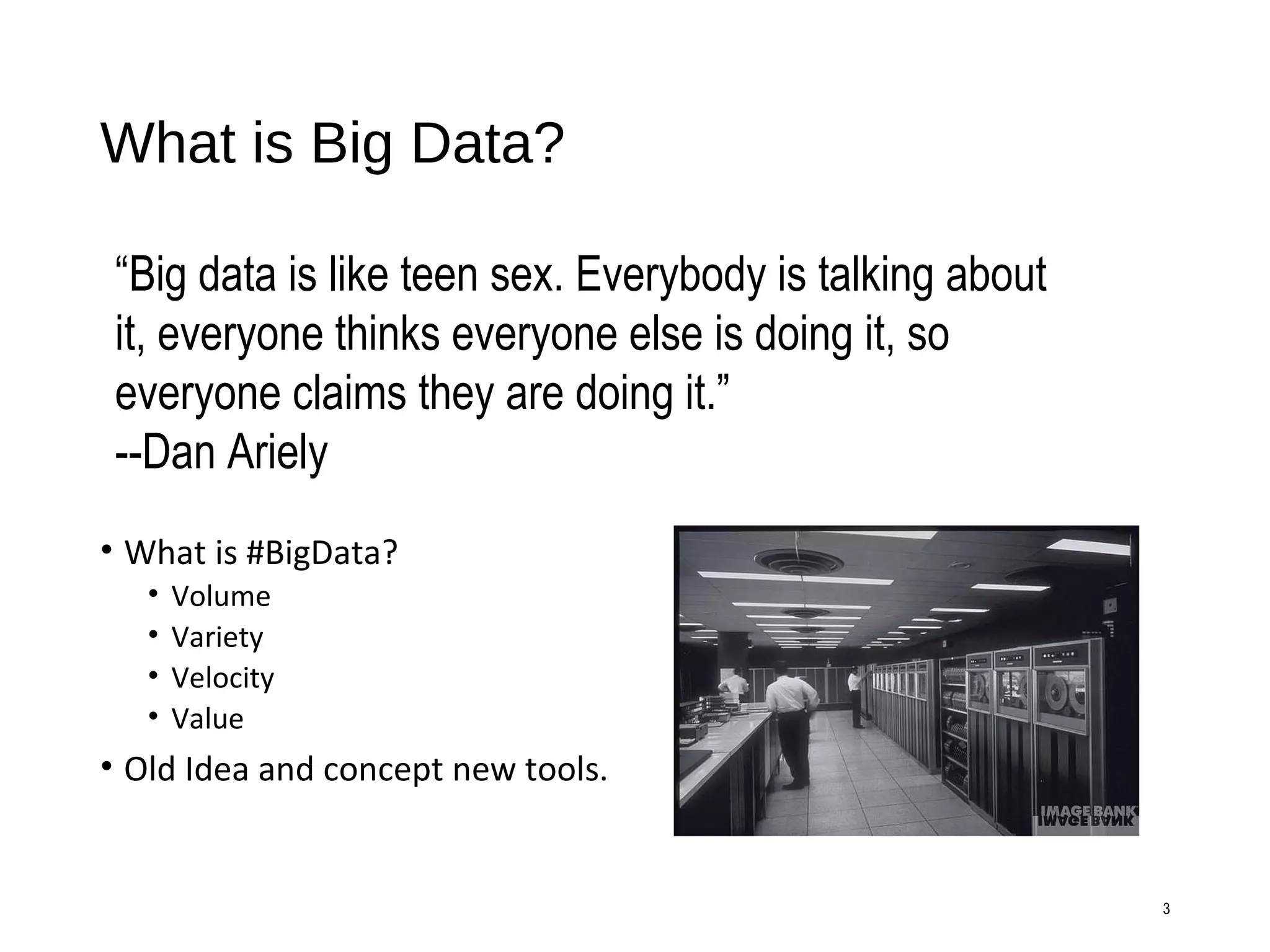 Integrating Rdbms With Big Data V30 Now With Spark Ppt