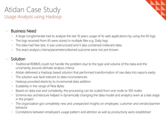 Three Big Data Case Studies | PDF