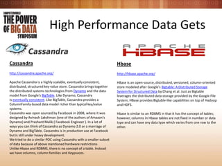 Big data cloud architecture | PPT