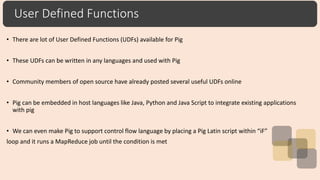 Big data components - Introduction to Flume, Pig and Sqoop | PPT