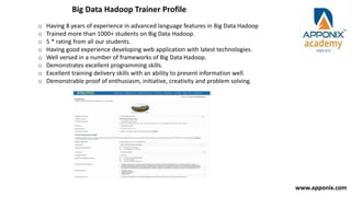 Big data courses | PPT