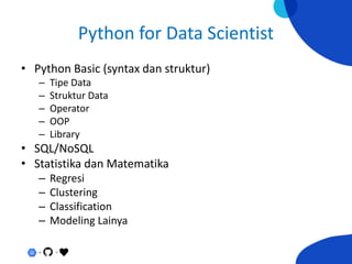 Big Data - Python for Data Science (Bahas Indonesia) | PPT