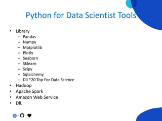 Big Data - Python for Data Science (Bahas Indonesia) | PPT