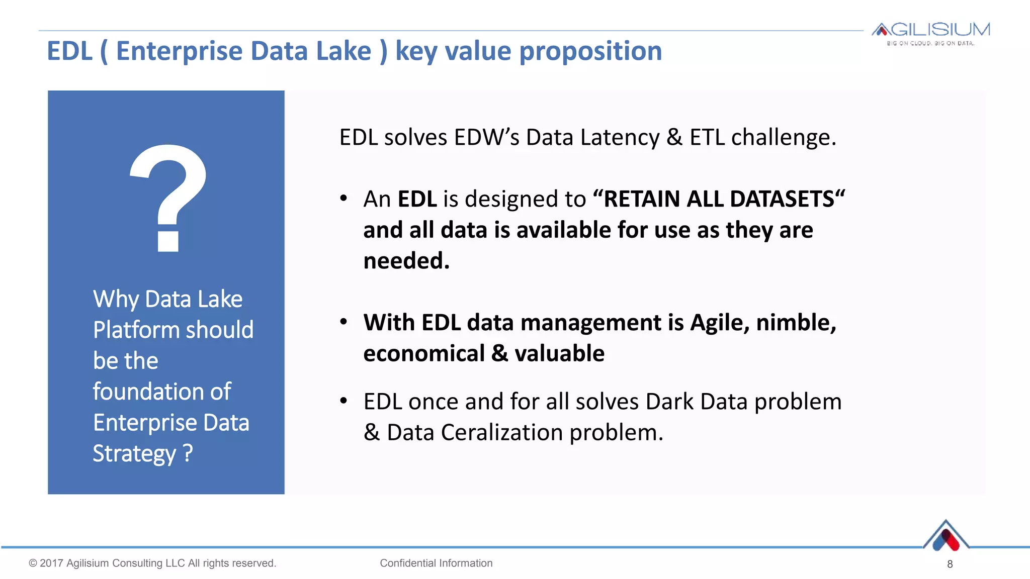 Why data lake should be the foundation of enterprise data architecture by Raj Babu | PPTX