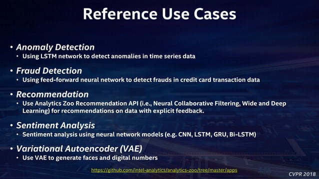 Build Deep Learning Applications for Big Data Platforms (CVPR 2018 tutorial) | PPT