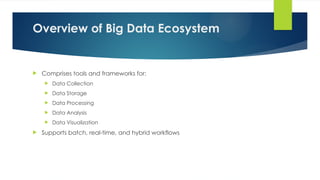 big data eco system fundamentals of data science | PPTX