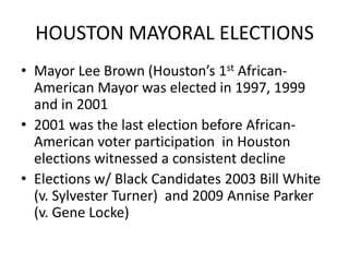 Big Data & Elections | PPTX