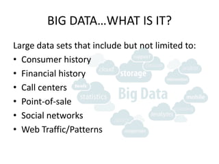 Big Data & Elections | PPTX