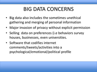 Big Data & Elections | PPTX