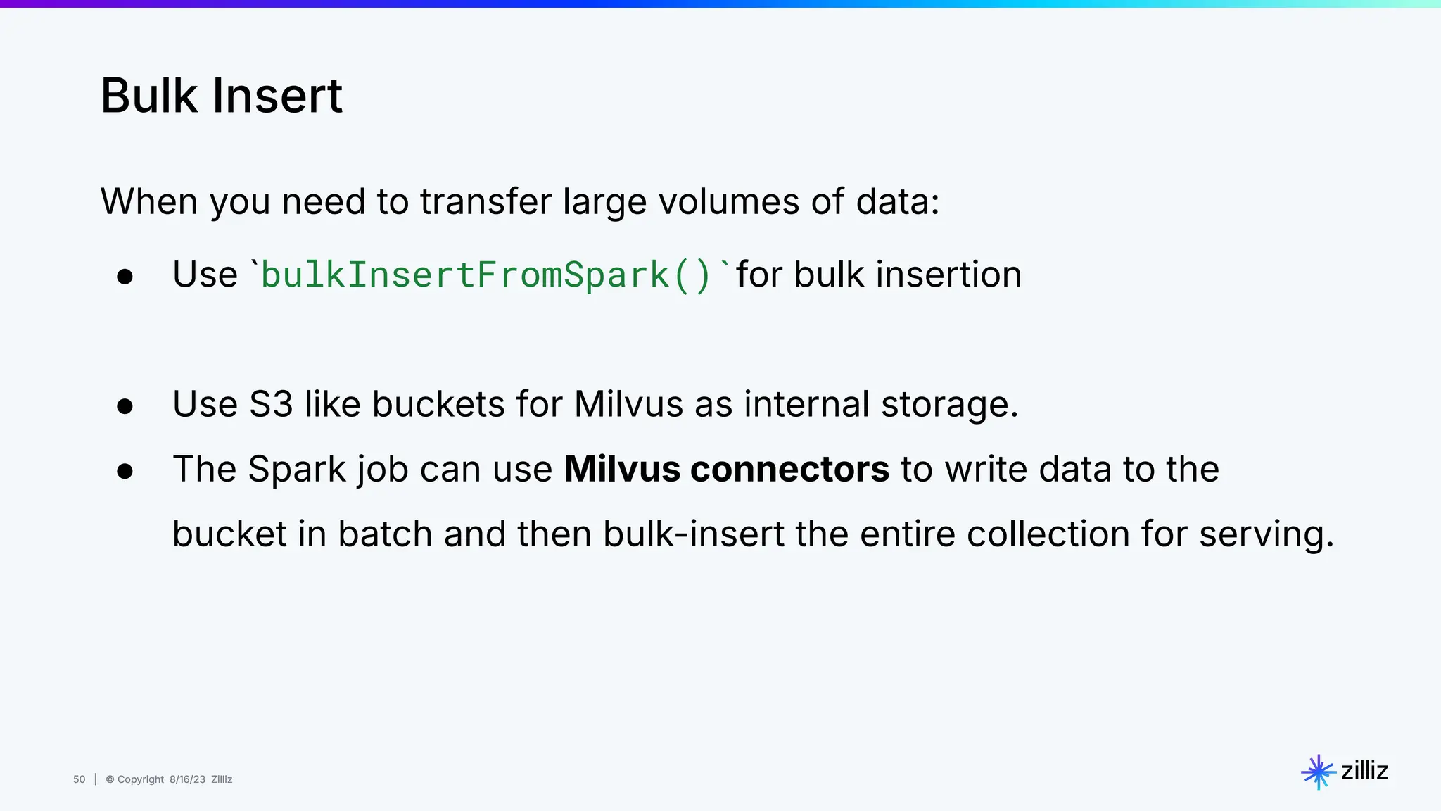 Supercharge Spark: Unleashing Big Data Potential with Milvus for RAG ...