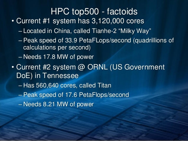 Big Data Everywhere Chicago: High Performance Computing - Contributio…