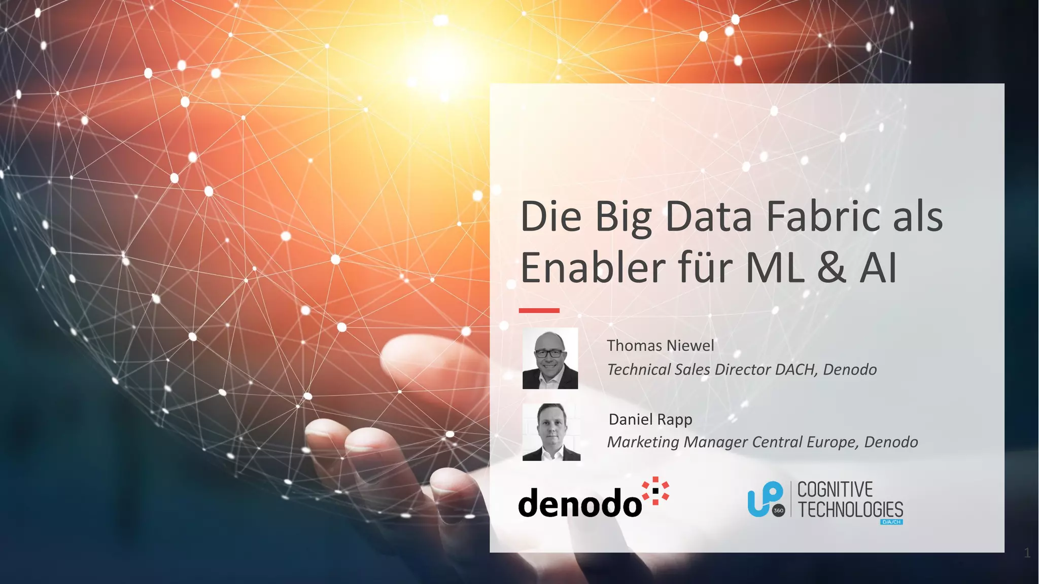 Die Big Data Fabric als Enabler für Machine Learning & AI | PPT