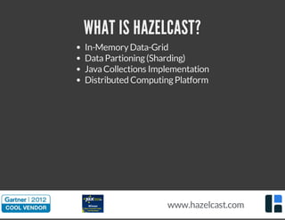 Big Data, Fast Data - MapReduce in Hazelcast | PPT