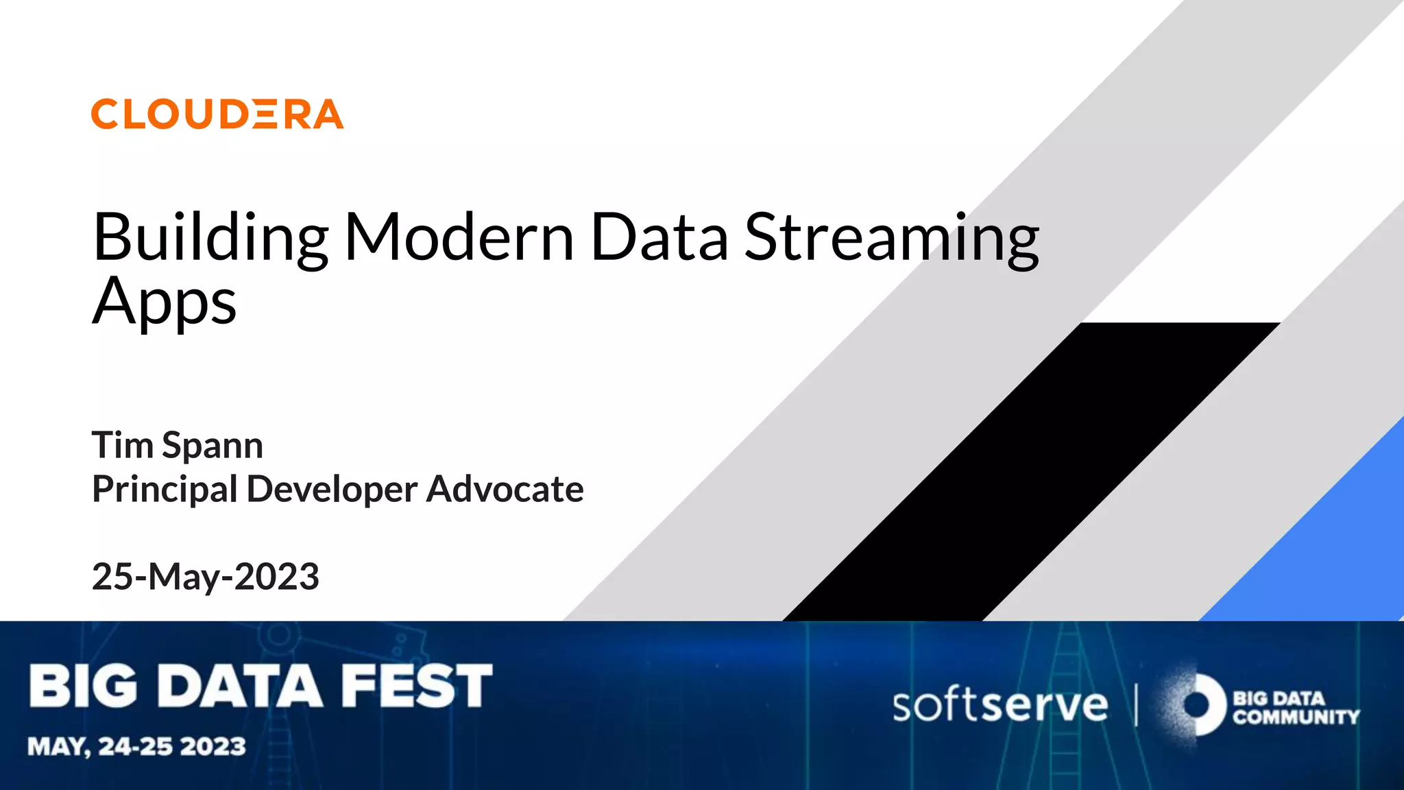 BigDataFest_ Building Modern Data Streaming Apps | PDF | Cloud Computing | Internet