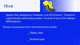 Big data frameworks | PPTX