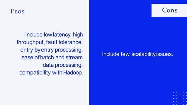 Big data frameworks | PPTX | Databases | Computer Software and Applications