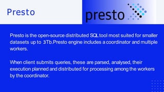 Big data frameworks | PPTX