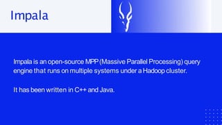 Big data frameworks | PPTX