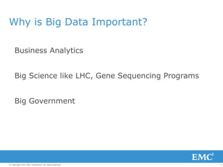 Big Data – General Introduction | PPTX | Databases | Computer Software ...