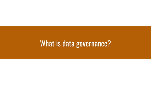 Big data governance | PDF | Databases | Computer Software and Applications