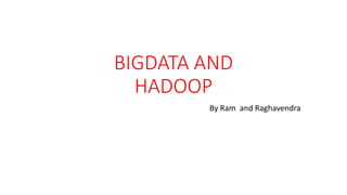 Big data&hadoop | PPT