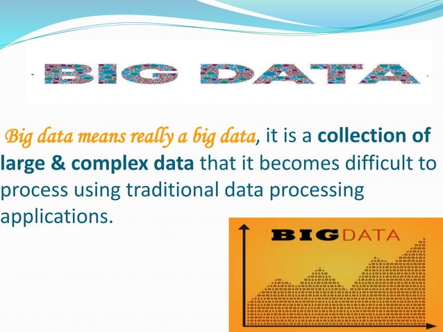 Big data(hadoop) | PPT