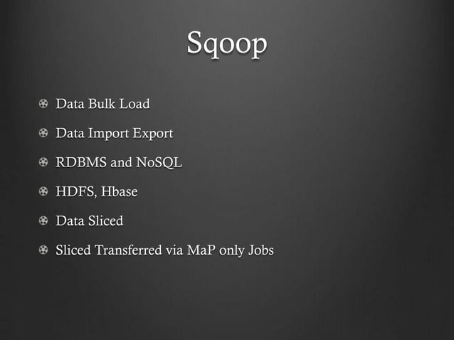 Big data hadoop ecosystem and nosql | PPT