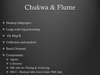 Big data hadoop ecosystem and nosql | PPT