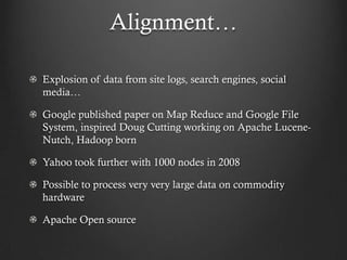 Big data hadoop ecosystem and nosql | PPT