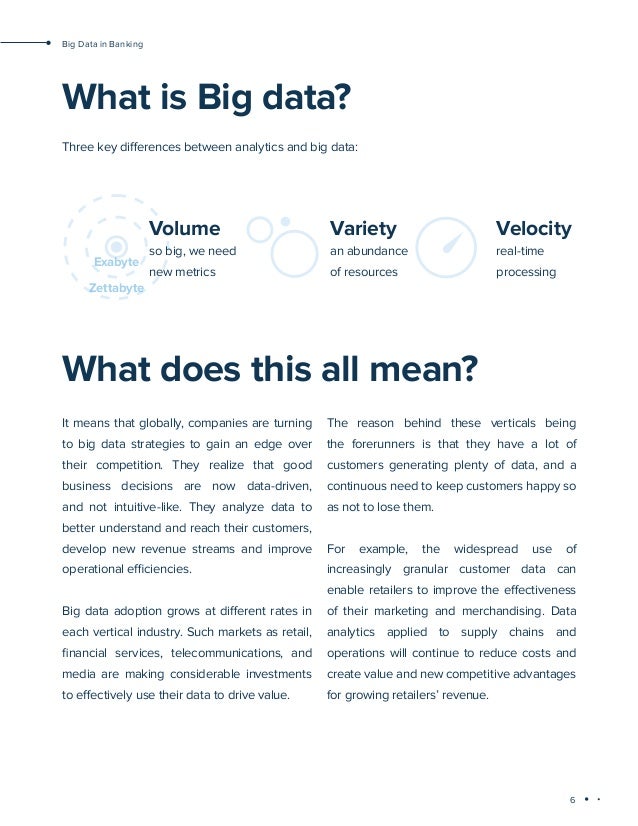 Big Data in Banking. Infographic | PDF