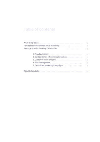 Big Data in Banking (White paper) | PDF