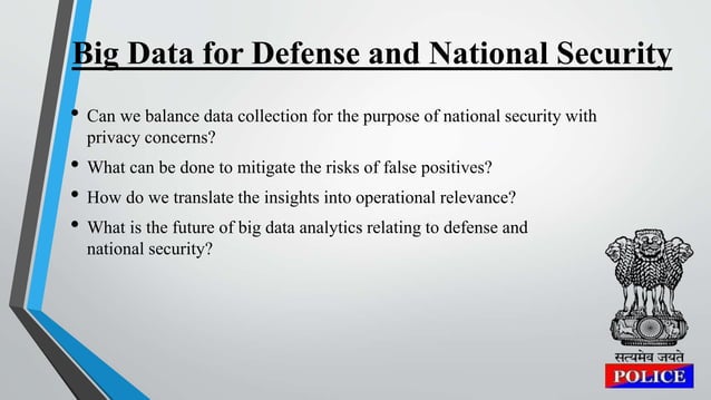 Big data in defence and national security malayasia | PPT