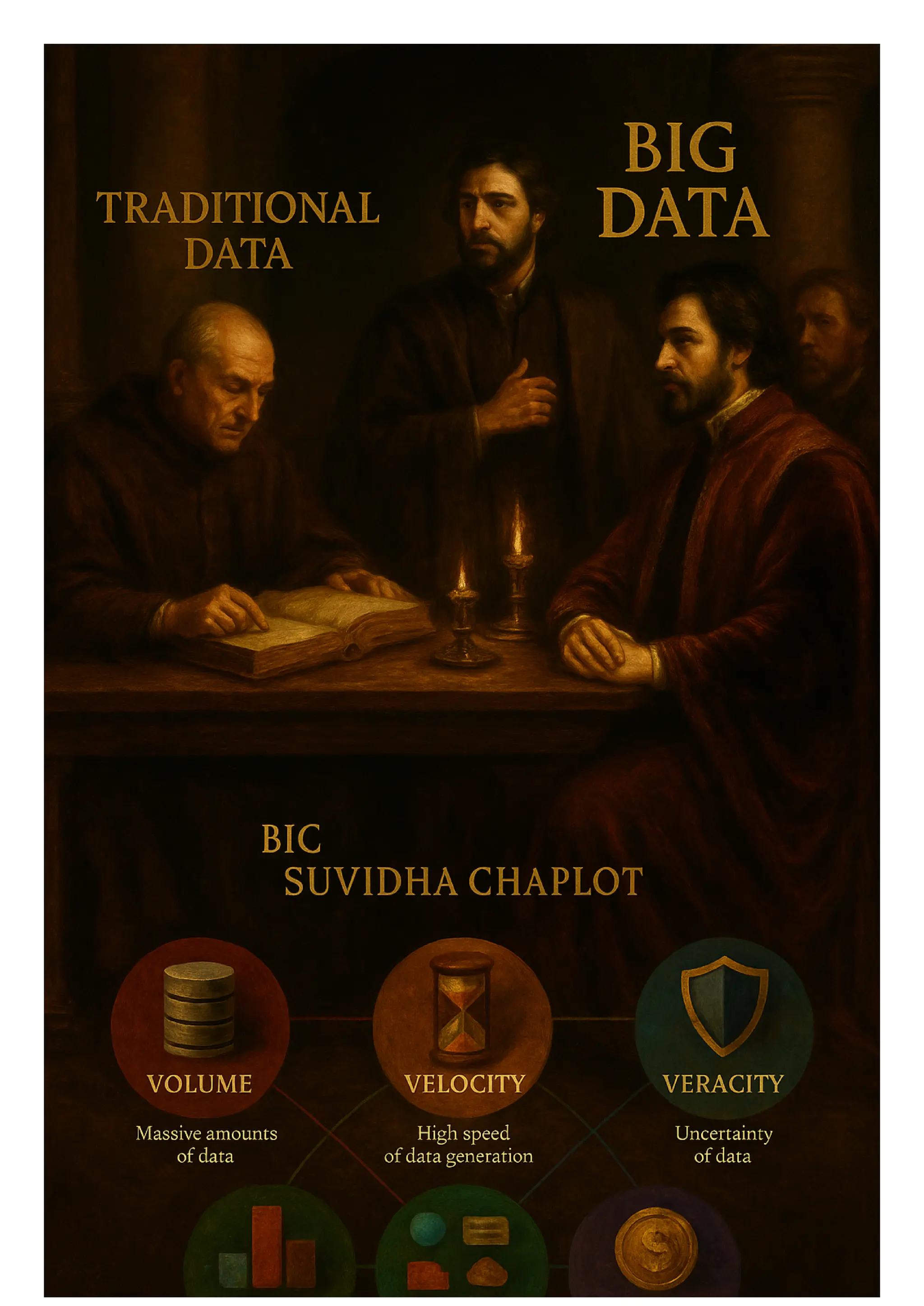 Big Data vs Traditional Data: The 5Vs Explained with Infographics | PDF