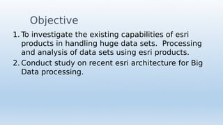 Big data in GIS Environment | PPT