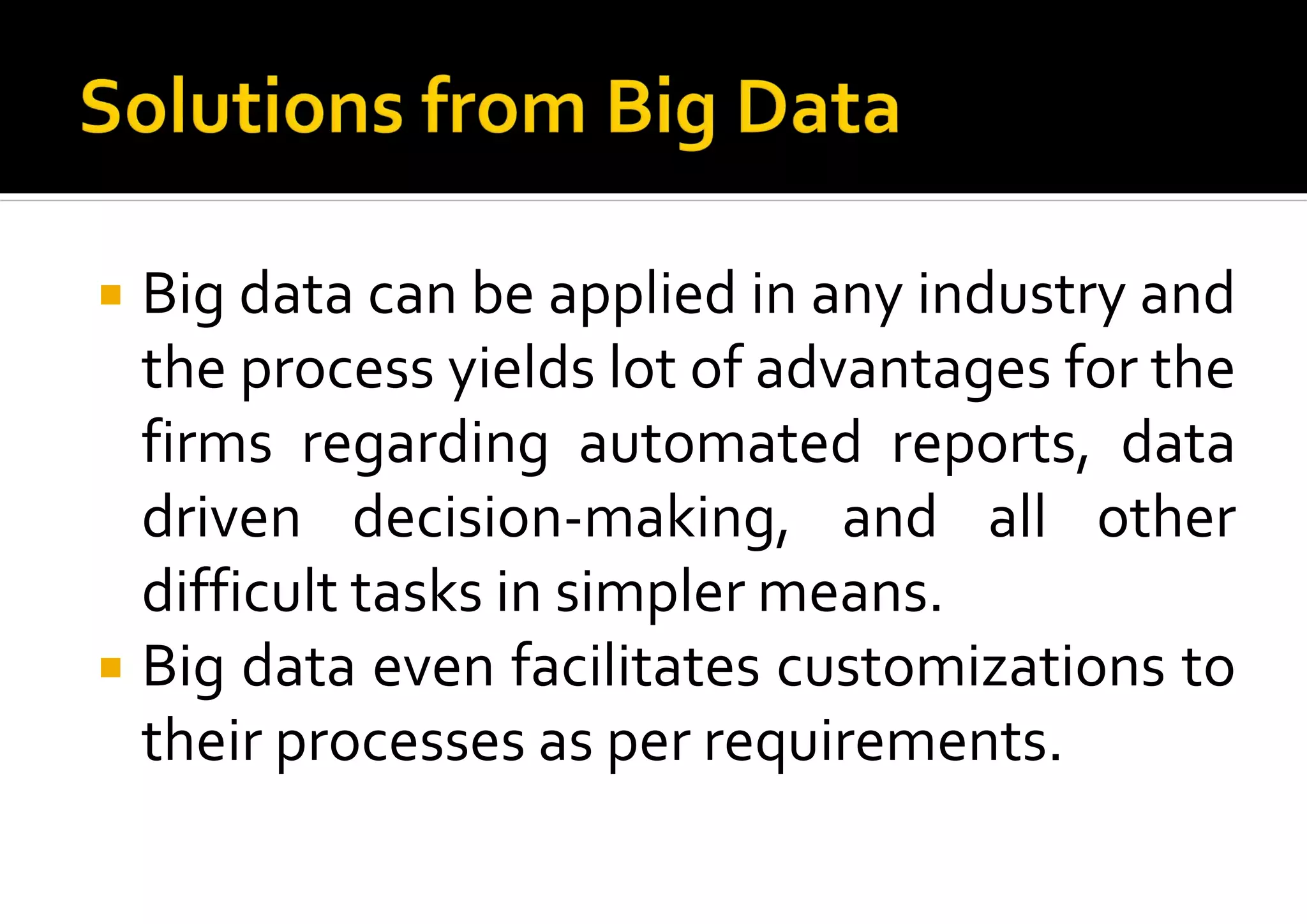 Big data Analytics in Information Technology | PPTX
