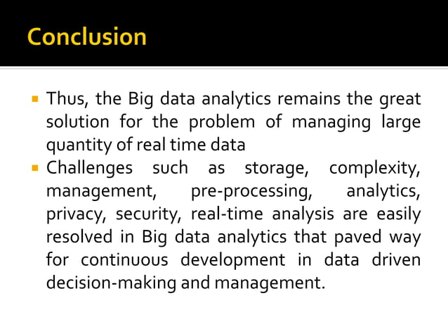 Big data Analytics in Information Technology | PPTX