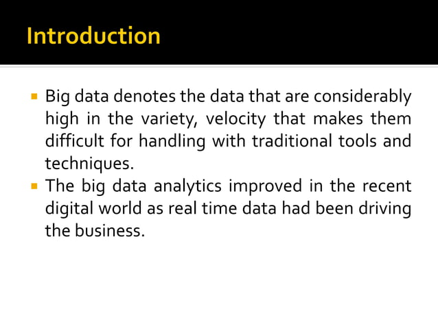 Big data Analytics in Information Technology | PPTX