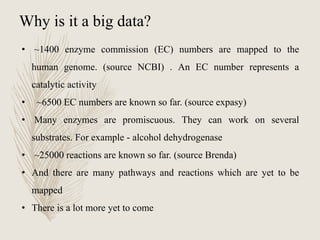 Big data in metabolism | PPTX