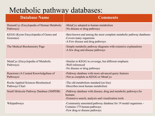 Big data in metabolism | PPTX