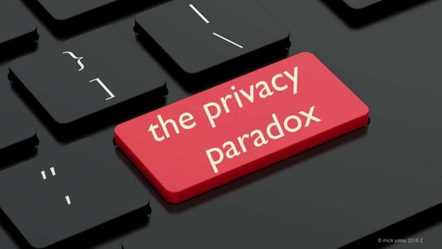 The Privacy Paradox | PPT
